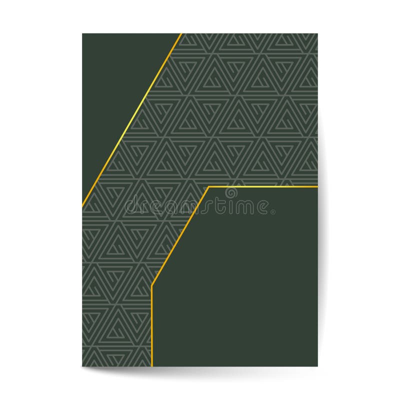 Elegant Cover Page with Pattern Background for Banner, Cover ...