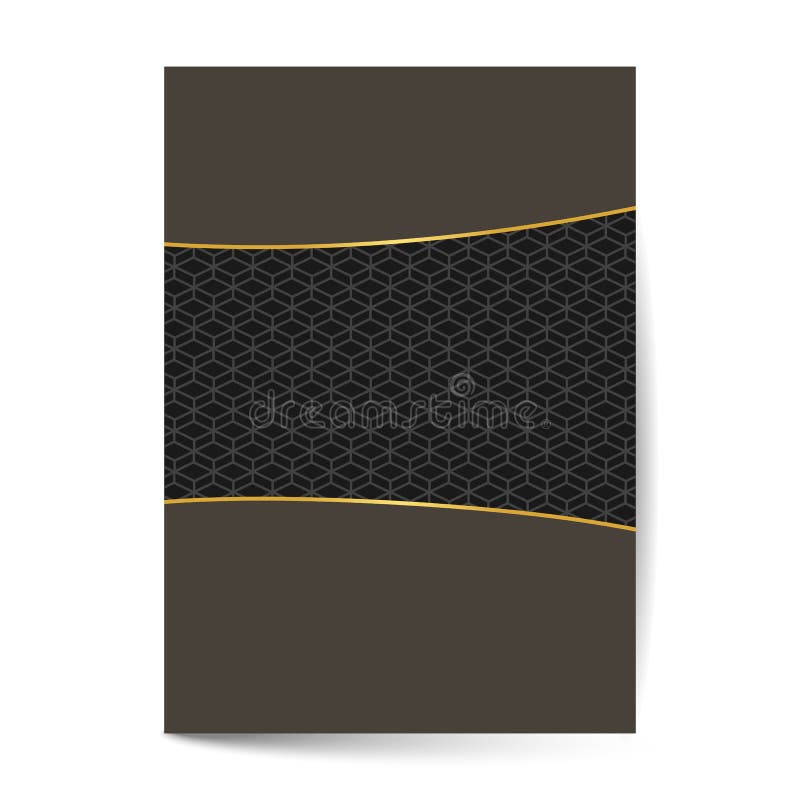 Elegant Cover Page with Pattern Background for Banner, Cover ...