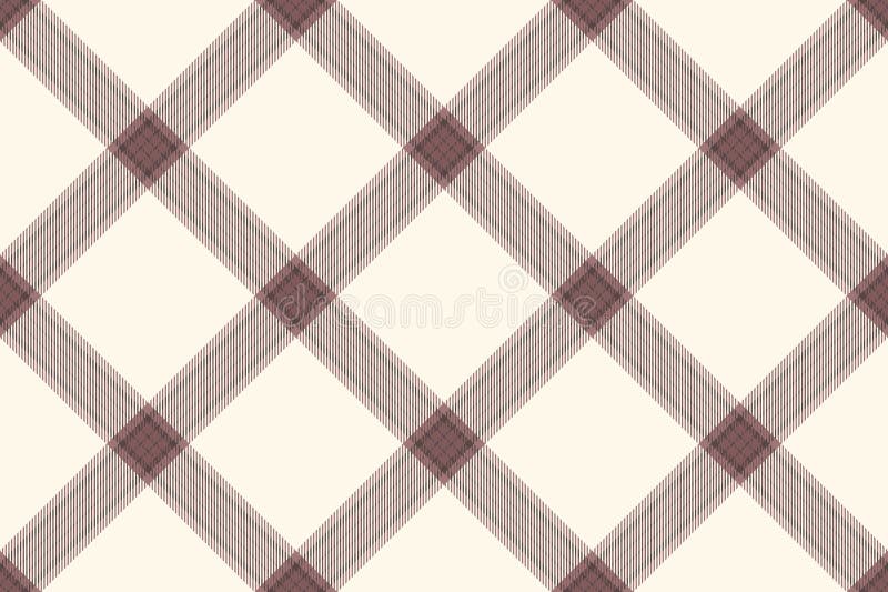 Elegant Cream and Mauve Diagonal Plaid Pattern. Perfect for Textile ...