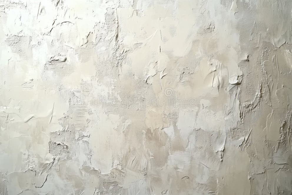 Elegant Cream Plaster Surface with Subtle Texture and Light Bumps Ideal ...