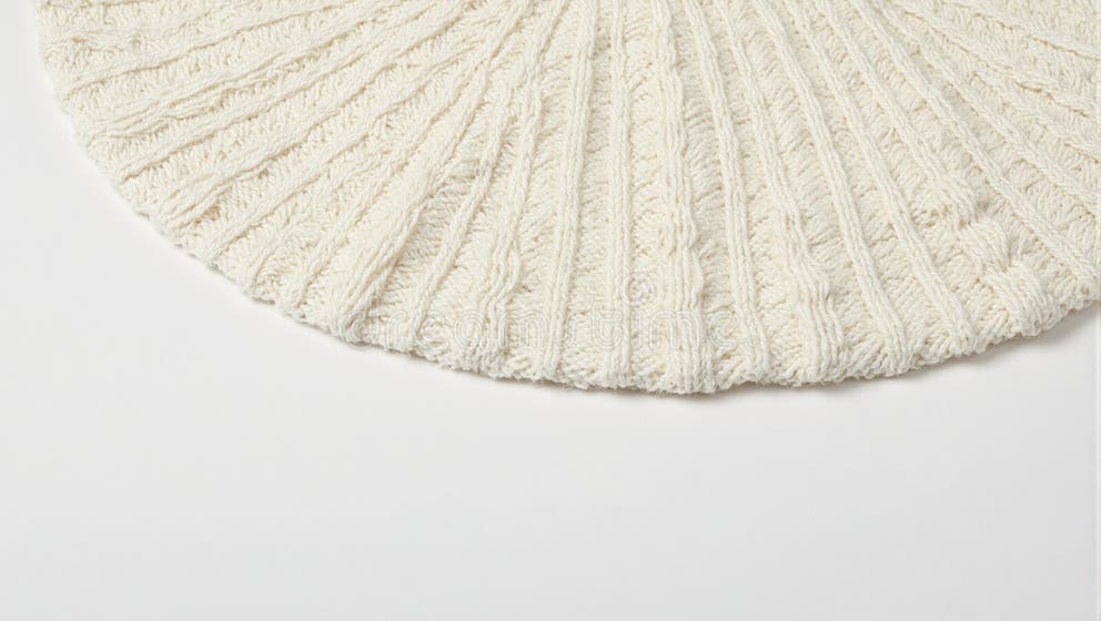 Elegant Cream Wool Fabric with Fuzzy Texture and Herringbone Pattern ...