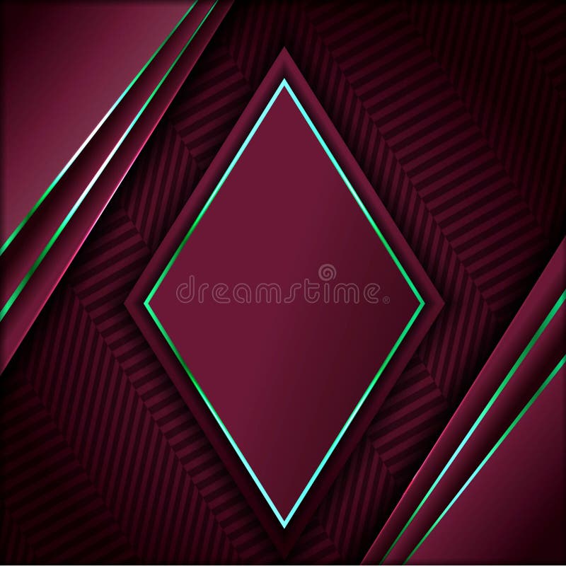 Elegant Creative Rectangular Shape Icon. Stock Illustration ...