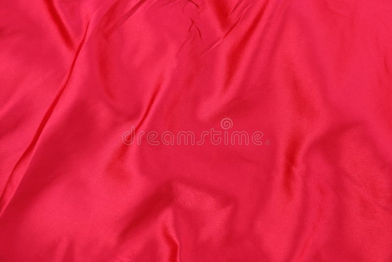 Elegant Curved Red Silk Texture for Background and Design Stock Image ...