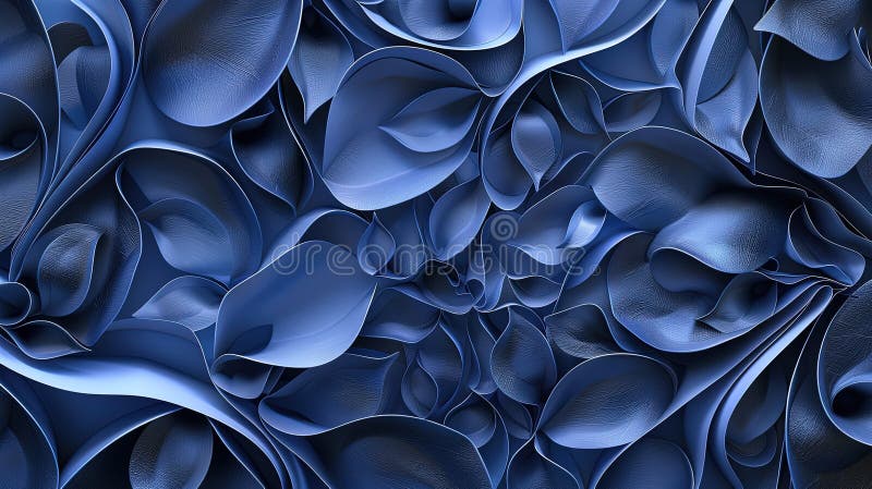 Elegant 3d Matte Blue Abstract Background. Generative AI Stock ...