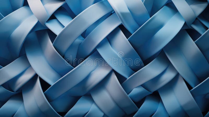 Elegant 3D Pattern with Intertwining Matte and Shimmer Textures, Set ...