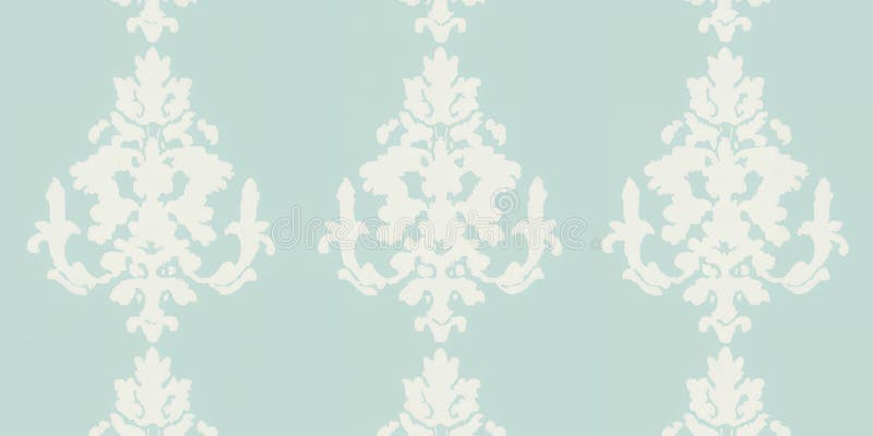 Elegant Damask Pattern Light Blue and White Floral Wallpaper Texture ...
