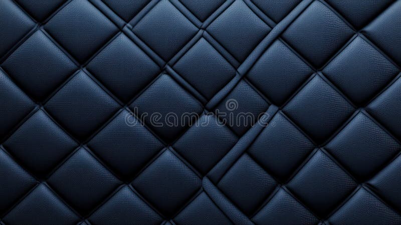 Elegant Dark Blue Diamond Pattern Leather Texture Stock Illustration ...