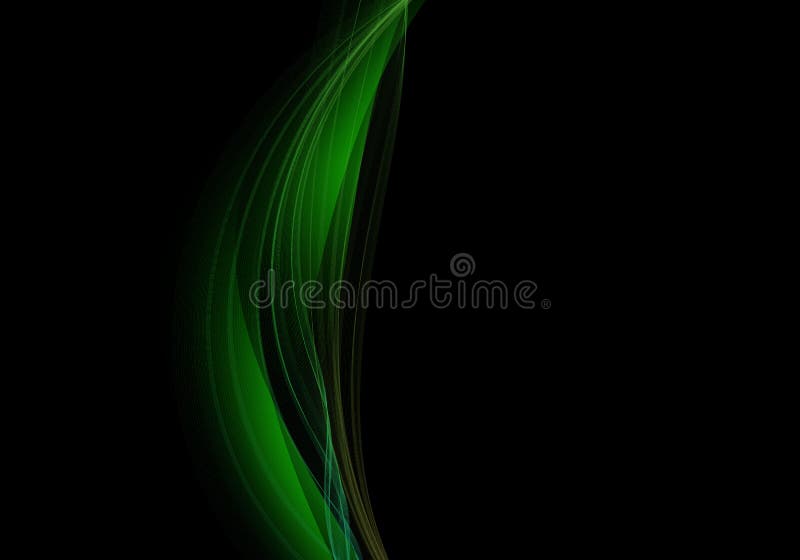 Elegant Dark Green Abstract Background Design with Space for Your Text ...