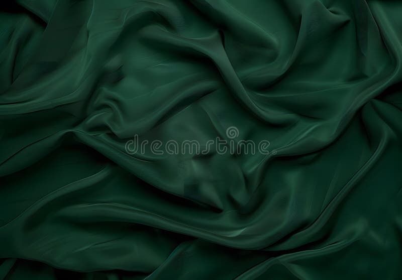 Elegant Dark Green Fabric Texture Background Stock Illustration ...