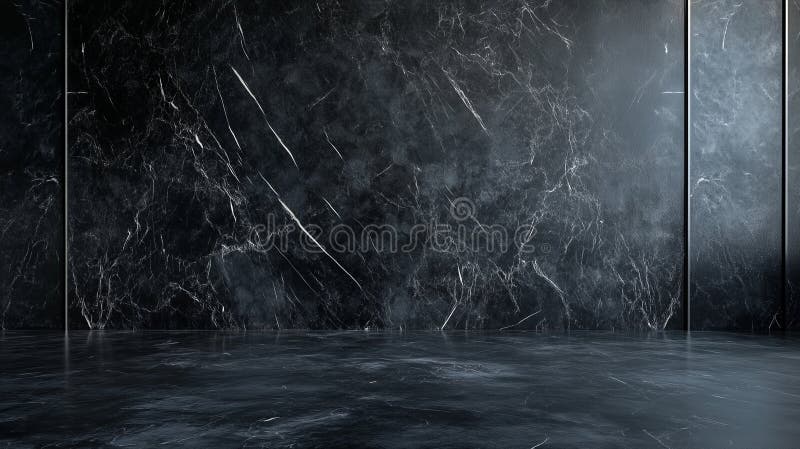 Elegant Dark Marble Wall Floor Subtle Lighting Stock Photos - Free ...