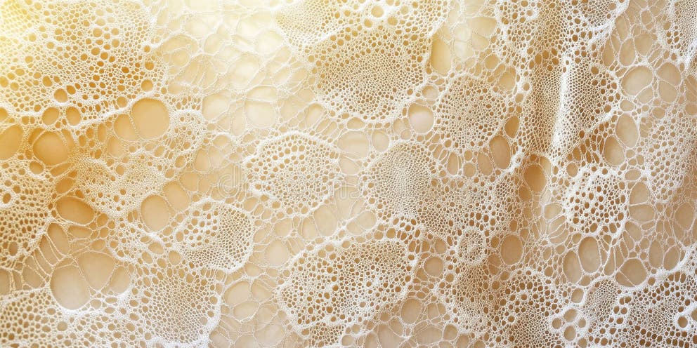 Elegant Delicate Lace Pattern in Soft Ivory and Gold Tones Stock ...