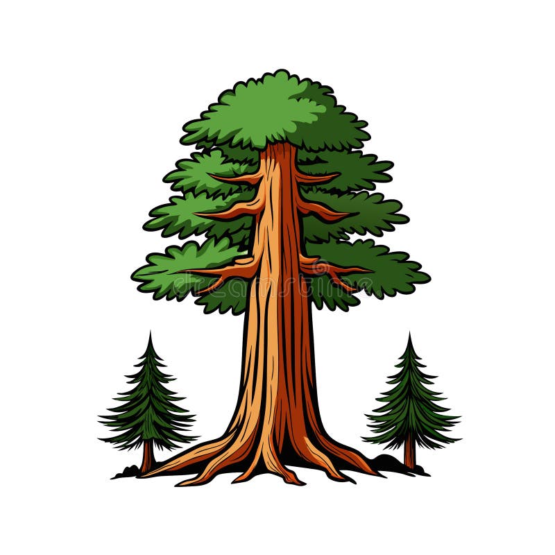 Sequoia Tree Stock Illustrations – 1,640 Sequoia Tree Stock ...