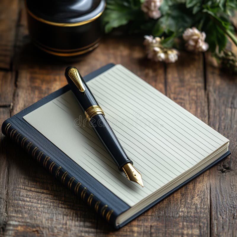 Professional Journal and Elegant Workspace Decor Luxury Office ...