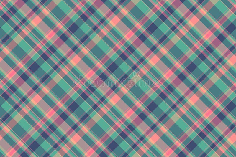 Elegant Diagonal Plaid Pattern in Soft Pastel Hues. Perfect for Textile ...