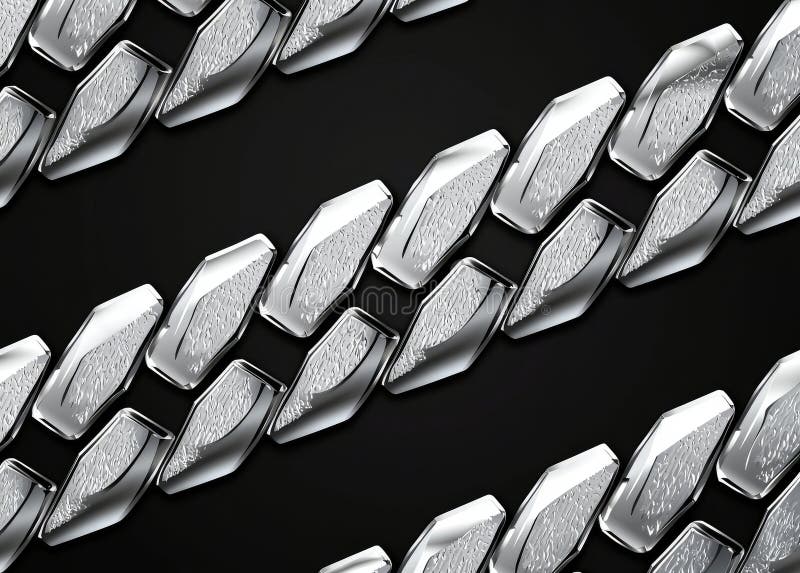 An Elegant Diamond Plate Pattern with a Silver Black Metallic ...