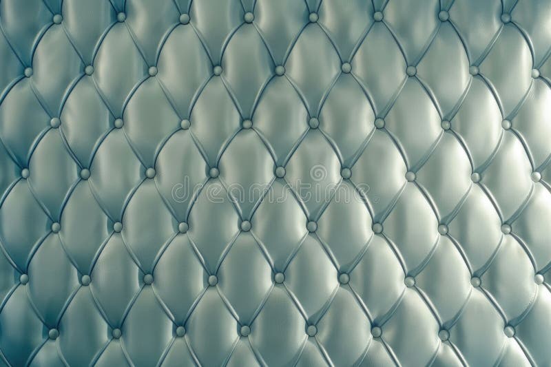 Elegant Diamond-tufted Light Gray Leather Upholstery Texture Stock ...