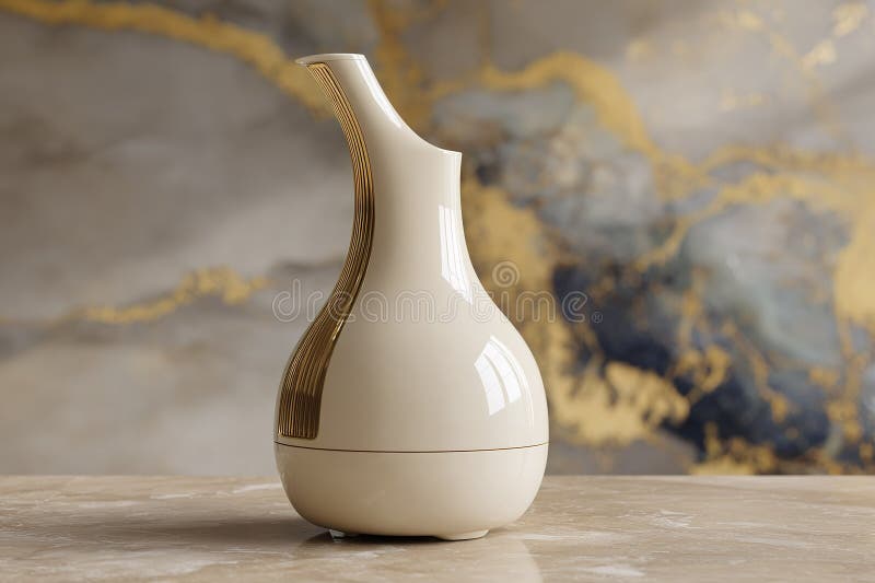 Elegant Diffuser Displayed on a Marble Surface Against a Luxurious ...