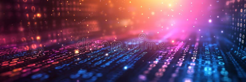 Elegant Digital Background for Business Cyber Presentations Stock Image ...