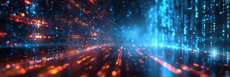 Elegant Digital Background for Business Cyber Presentations Stock Photo ...