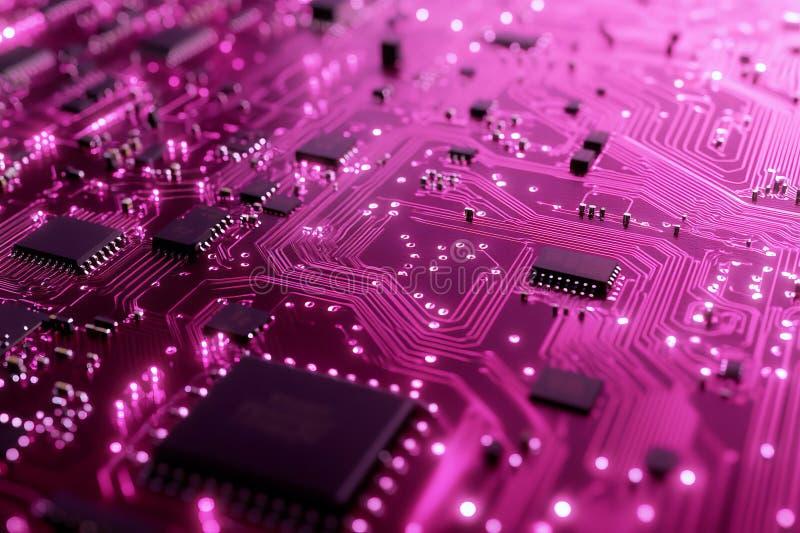 An Elegant Digital Composition Presenting Vibrant, Illuminated ...