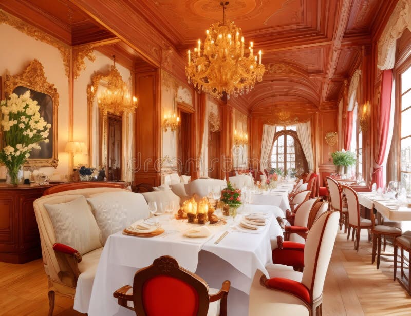 Elegant Dining: a Luxurious Interior for Exquisite Culinary Experiences ...