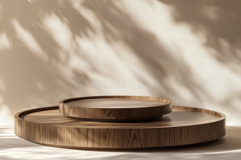 Elevated Wooden Platform Display: Sophisticated Presentation Space for ...