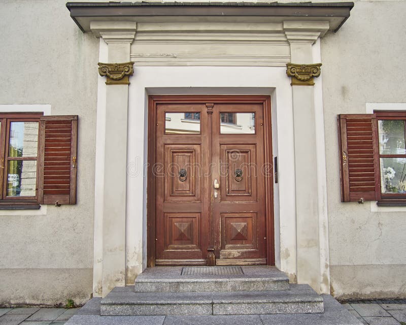 Elegant Door, Munchen, Germany Stock Image - Image of elegant, munchen ...