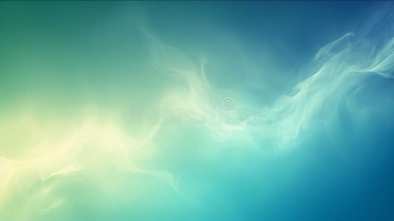 Elegant Dreamy Gradient Color Azure Green Stock Illustration ...