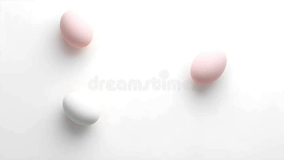 Elegant Easter Decor Minimalist Easter Eggs with Subtle Patterns and ...
