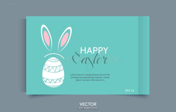 Bunny Easter Signature Stock Illustrations – 403 Bunny Easter Signature ...