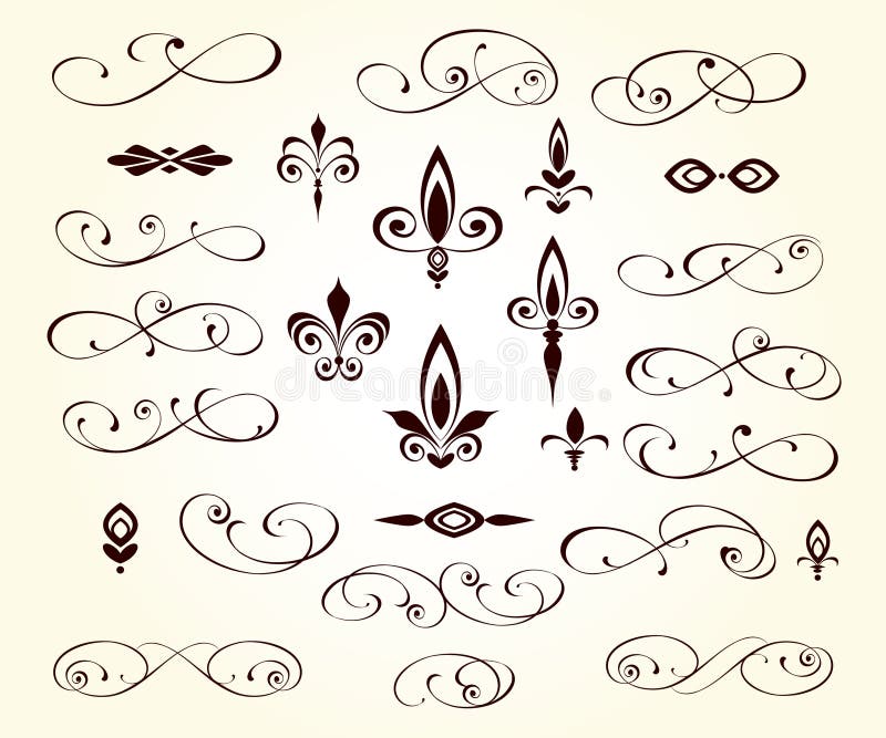 Elegant Elements of Design.Vector Illustration Stock Vector ...