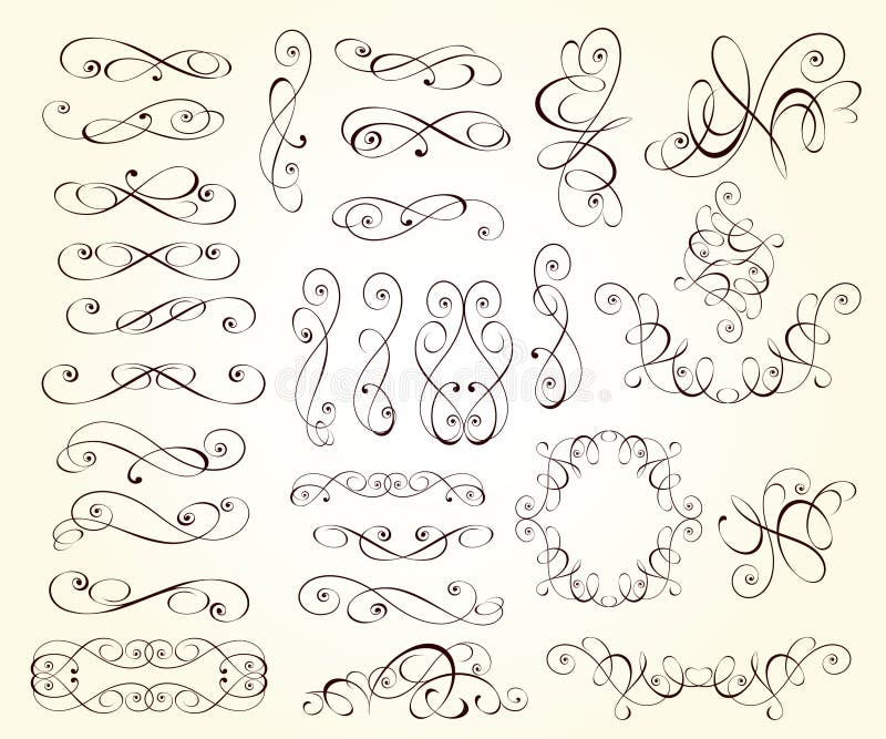 Elegant Elements of Design.Vector Illustration Stock Vector ...