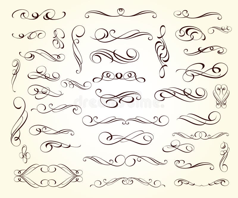 Elegant Elements of Design.Vector Illustration Stock Illustration ...