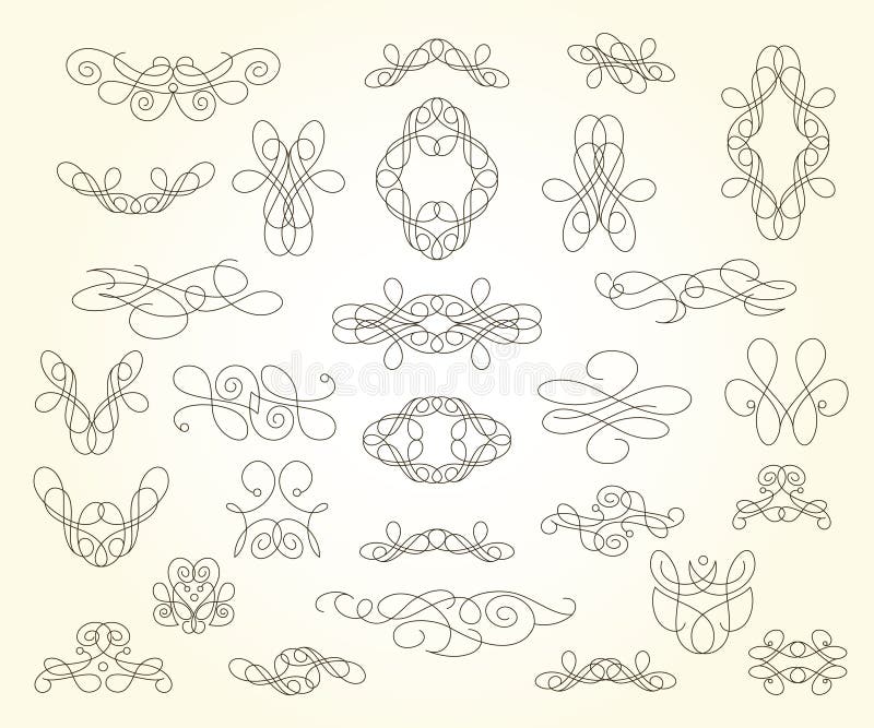 Elegant Elements of Design.Vector Illustration Stock Vector ...