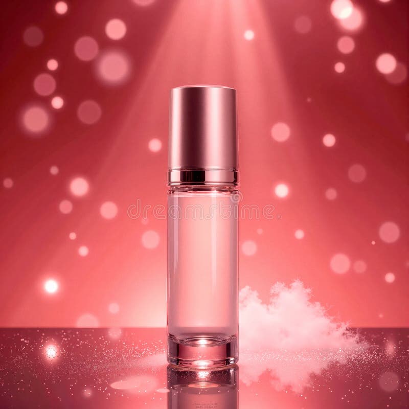 Elegant Elixir Bottle stock image. Image of reflective - 383389331