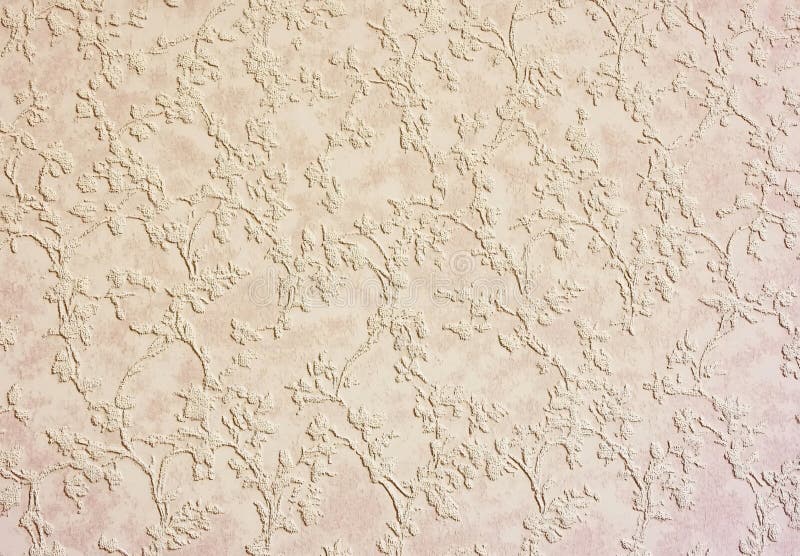 Elegant Embossed Floral Wallpaper Texture Background High Quality Image ...