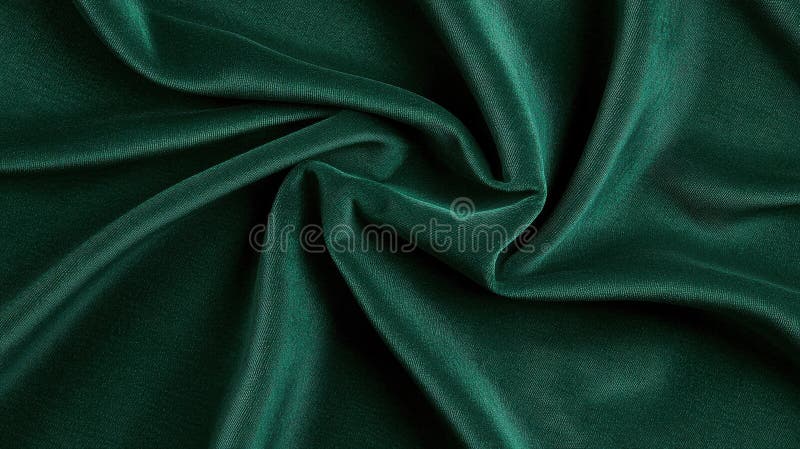 Elegant Emerald Green Satin Fabric Texture Stock Illustration ...