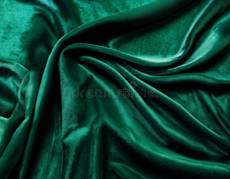 Elegant Emerald Green Velvet Background with a Smooth, Plush Surface ...