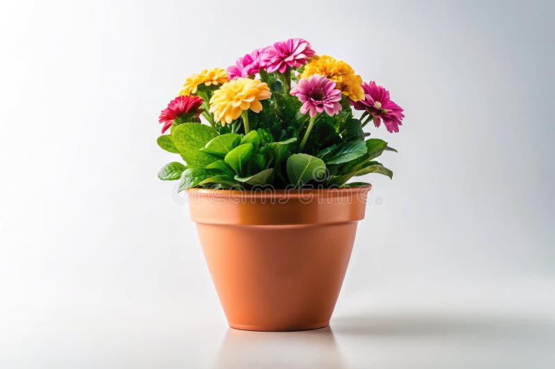 Elegant Empty Flower Pot a Minimalist Still Life Photography Study ...
