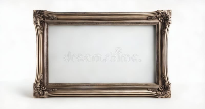 Elegant Empty Frame, Ready for Your Masterpiece Stock Illustration ...
