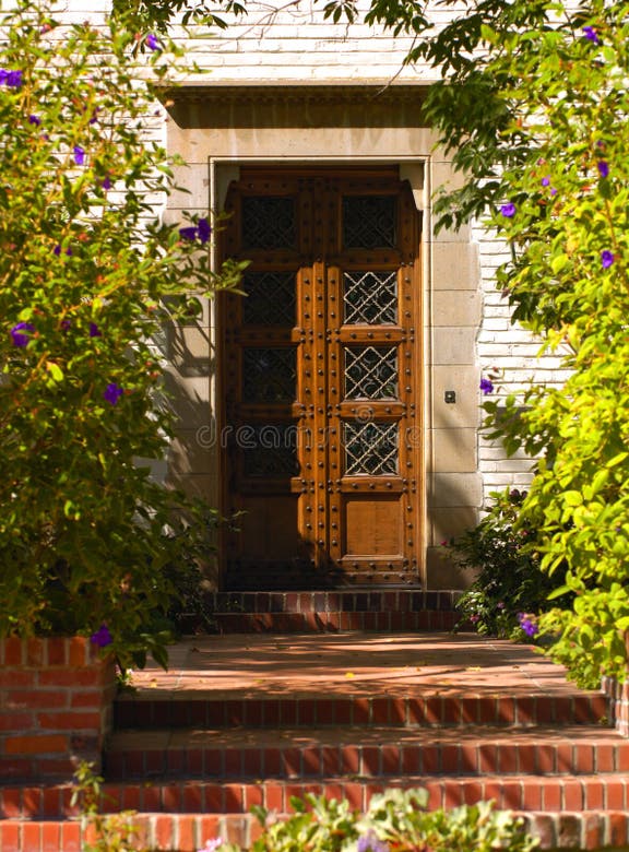 Elegant Entrance 37 stock photo. Image of affluence, tree - 261084