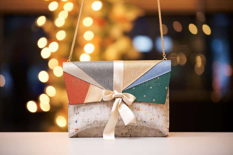 Elegant Evening Bag with Gala Event Tickets Stock Image - Image of ...