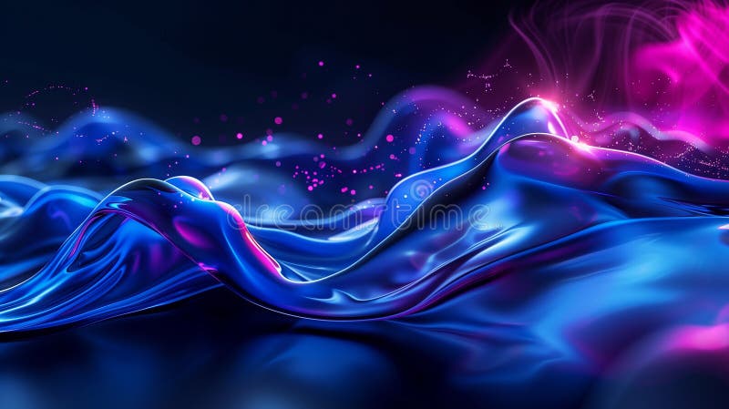 Elegant Floating Textile in Air, Cloth Dynamic Abstract Background ...