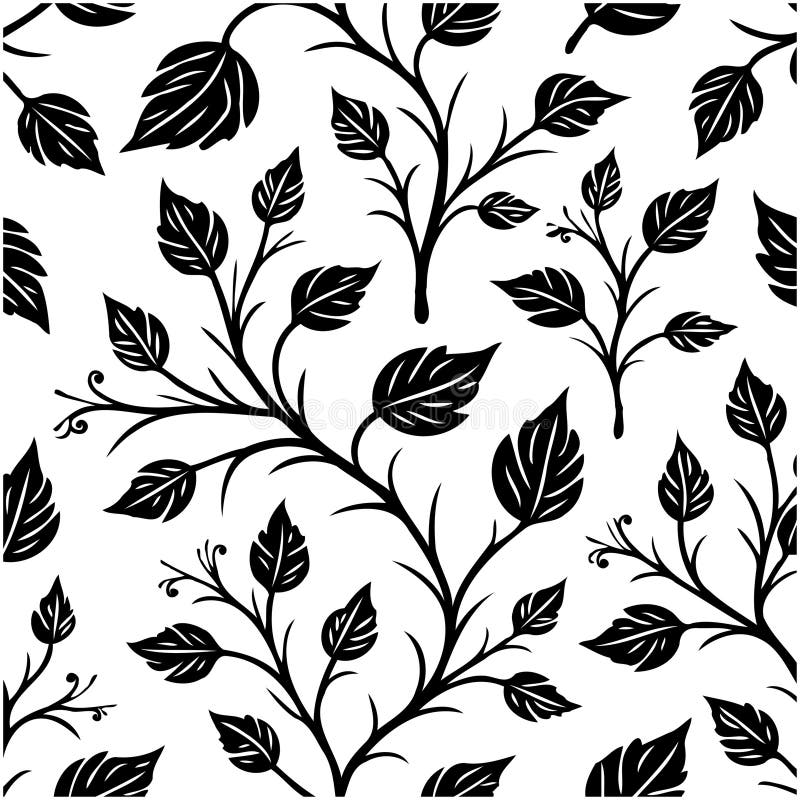 Elegant Black White Background Pattern Stock Illustrations – 318,985 ...