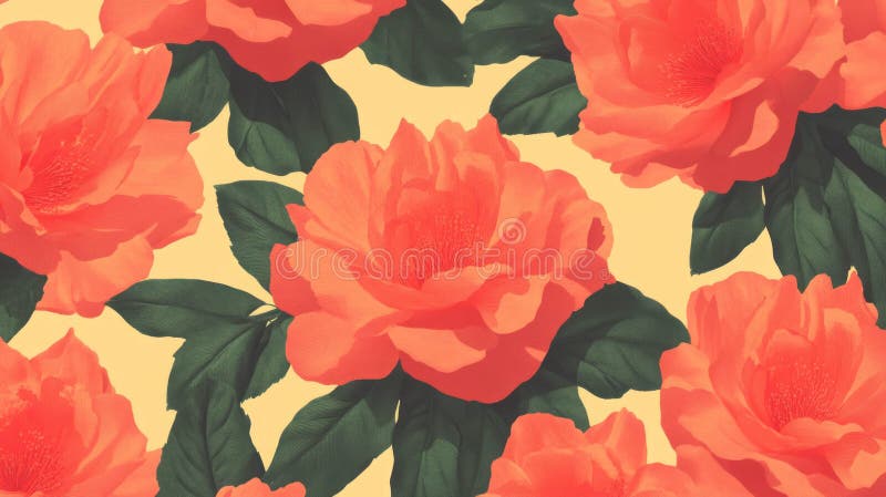 Elegant Floral Pattern in High Key Design for Creative Projects Stock ...
