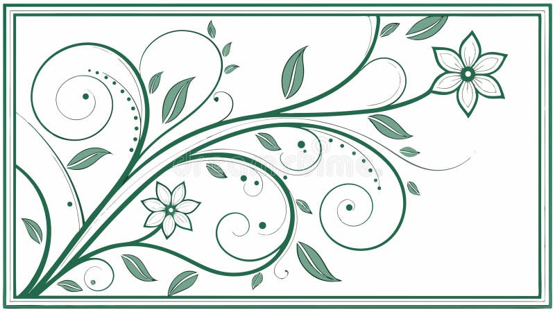 Floral Botanical Border Rectangle Stock Illustrations – 3,758 Floral ...