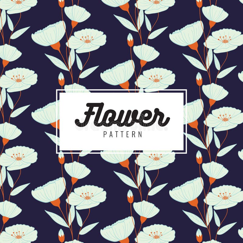Elegant Flower Seamless Pattern. Wallpaper Design. Print Texture ...