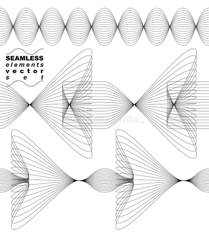 Elegant Flowing Lines Vector Background, Royal Design Elements, Stock ...