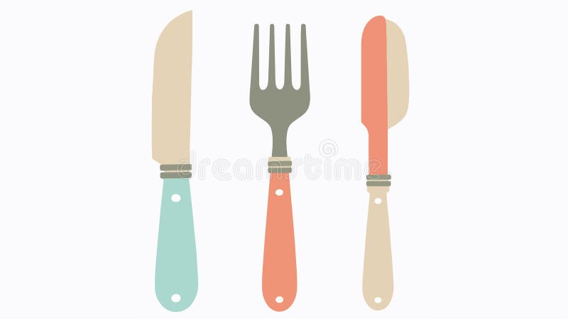 Elegant Fork and Knife Tableware Vector Design for Restaurants and ...