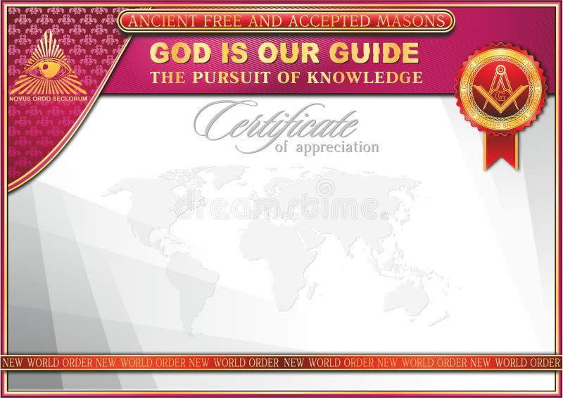 An Elegant Horizontal Blank for Creating Certificates with Masonic ... An Elegant Horizontal Blank for Creating Certificates with Masonic ...